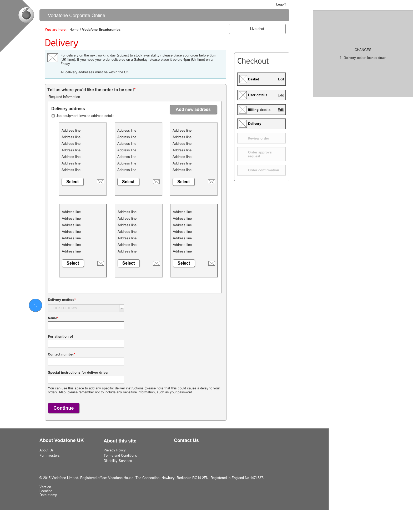 Vodafone – Adam Spokes’ Portfolio